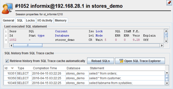 Informix Sql Capture Techniques Oninit Consulting 6021