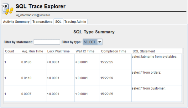 Informix SQL Capture Techniques - Oninit Consulting